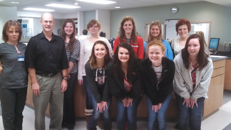 Neoga CUSD 3 - Human Physiology class visits Sarah Bush Lincoln Health ...